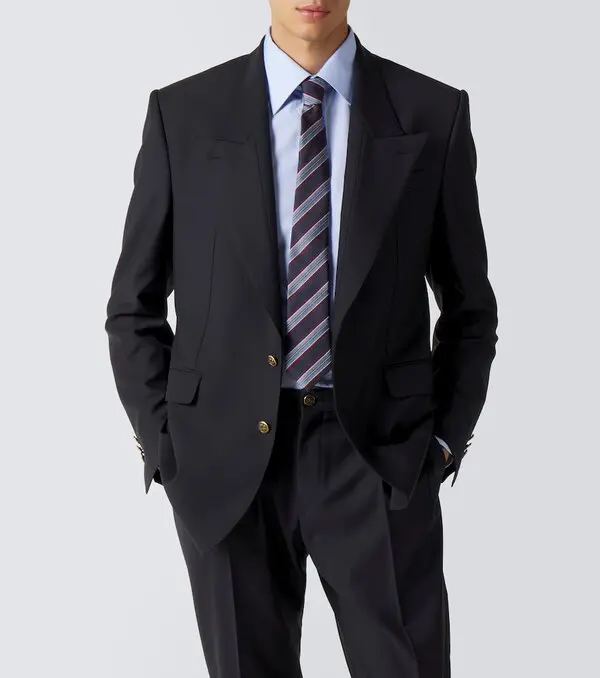Dolce & Gabbana Virgin Wool Suit Jacket