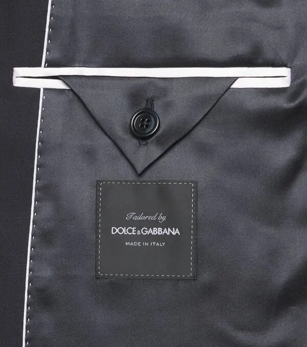 Dolce & Gabbana Virgin Wool Suit Jacket