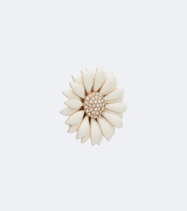 Carolina Herrera Embellished Daisy Earrings