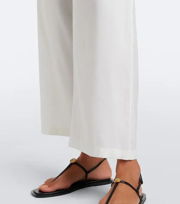 TOTEME Silk Wide-leg Pants