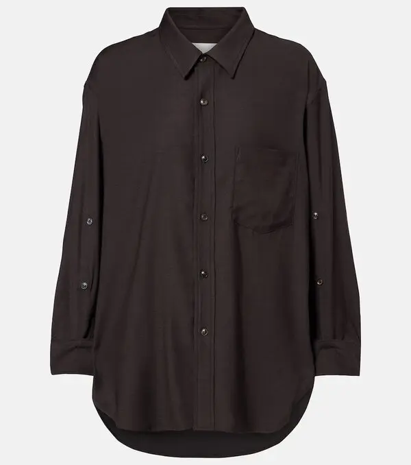 Citizens Of Humanity Kayla Oversized Shirt - Brown