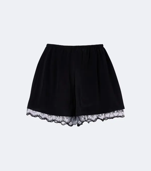 Simone Rocha Lace-trimmed Shorts