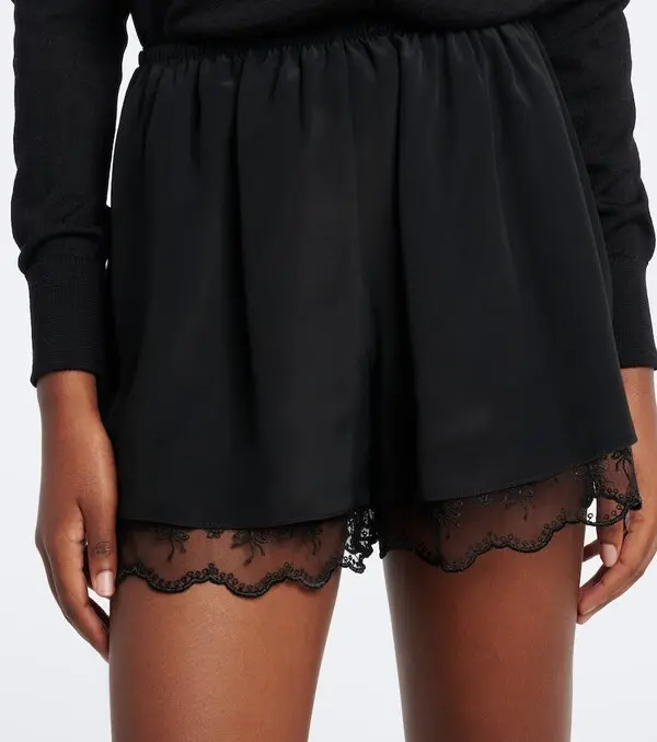 Simone Rocha Lace-trimmed Shorts