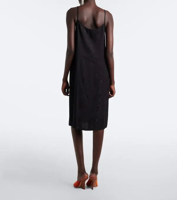 Dries Van Noten Embellished Midi Slip Dress