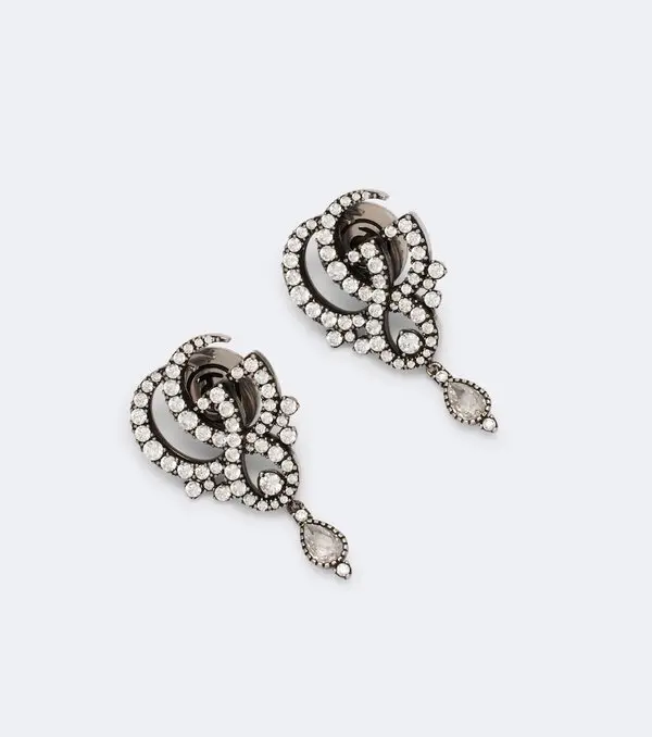 Gucci Gg Marmont Embellished Earrings