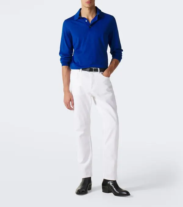 TOM FORD Cashmere And Silk Polo Sweater