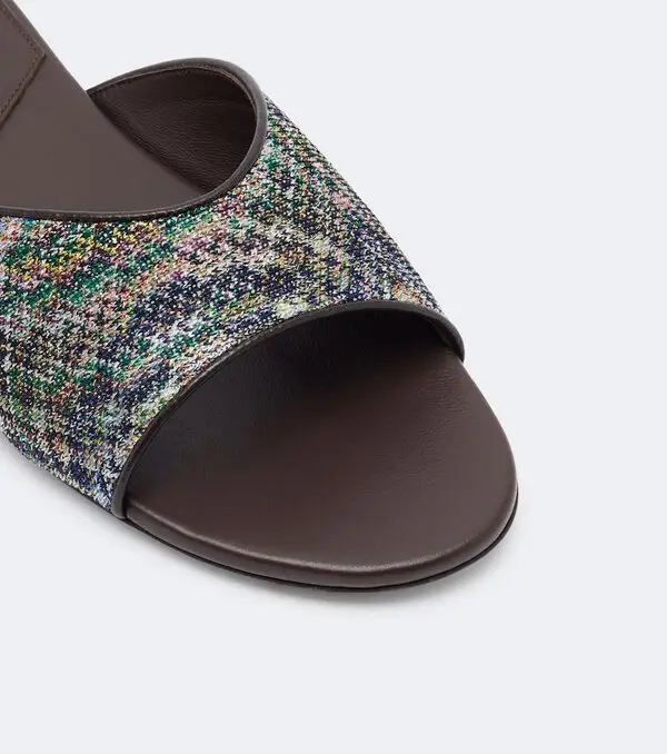 Missoni Liza Lamé Mules