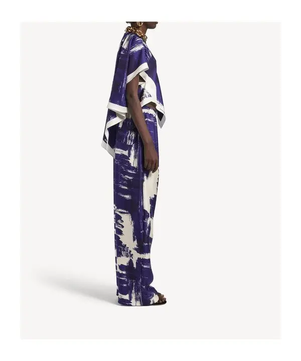 Balenciaga Paintbrush Cape Top