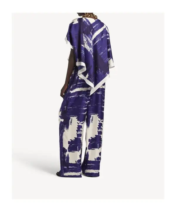 Balenciaga Paintbrush Cape Top