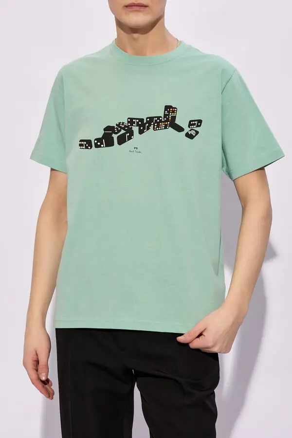 Paul Smith Dominoes Logo-print T-shirt