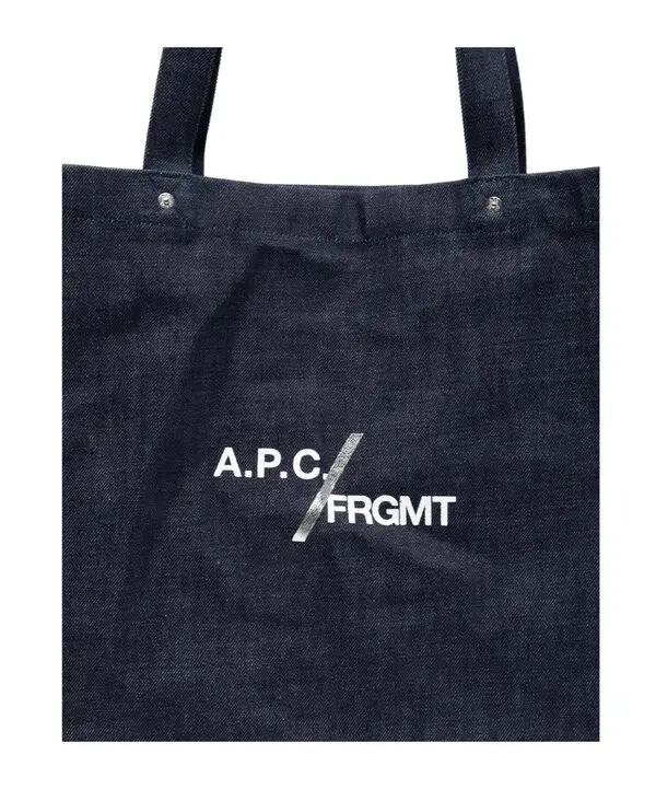 A.p.c. X Frgmt Logo Printed Shopping Bag
