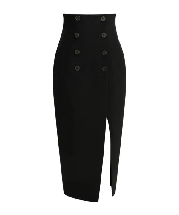Khaite Luiza Skirt - Black
