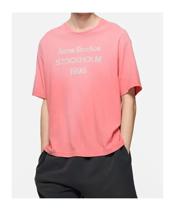 Acne Studios Sprayed Logo T-shirt