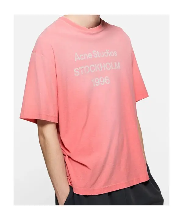 Acne Studios Sprayed Logo T-shirt