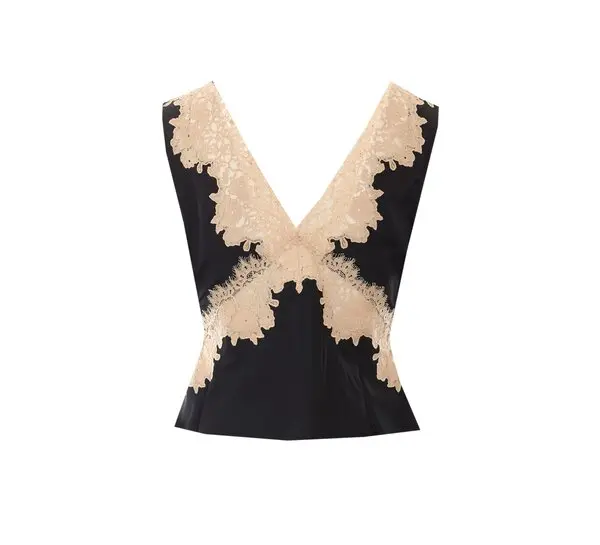 Rixo V-neck Vest