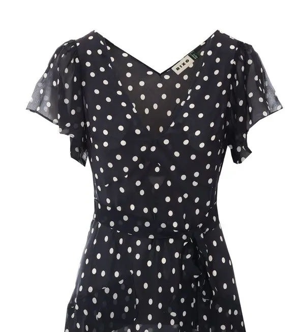 Rixo V-neck Dress