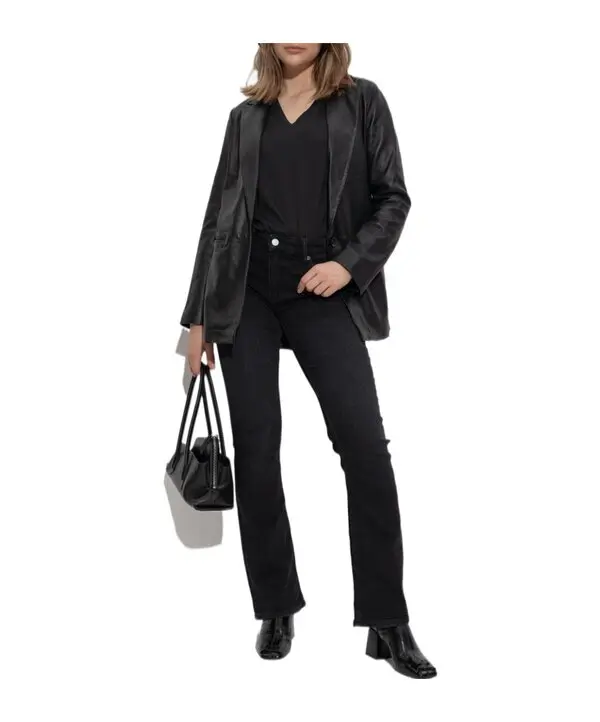 ALLSAINTS Leather Blazer