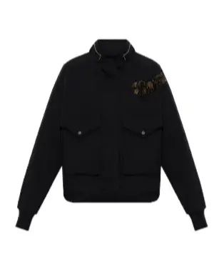 ALLSAINTS Solid Color Versatile Casual Jacket - Black