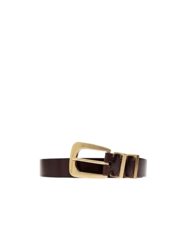 ALLSAINTS Solid Color Casual Belt