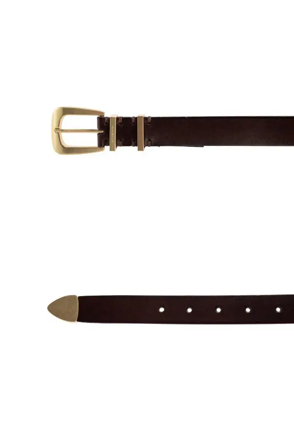 ALLSAINTS Solid Color Casual Belt