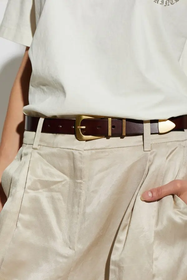 ALLSAINTS Solid Color Casual Belt
