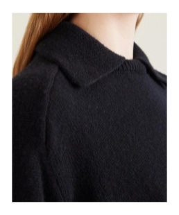 Khaite Jackson Long-sleeved Knitted Polo Shirt - No