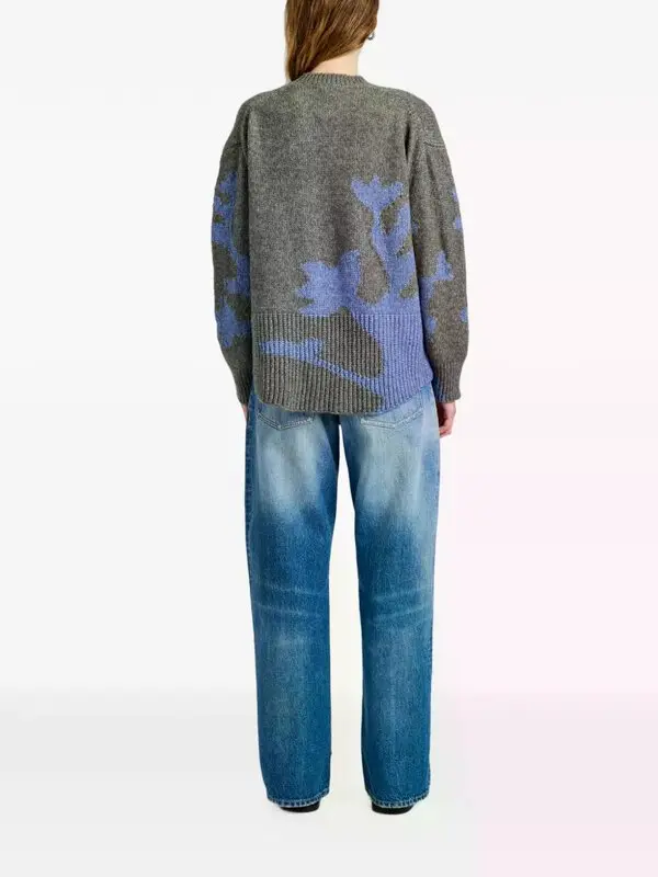 Proenza Schouler White Label Cathy Wool Knit Sweater - Grey