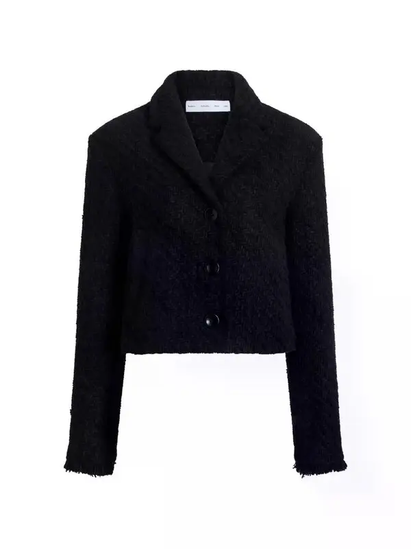 Proenza Schouler White Label Nima Jacket In Basket-weave