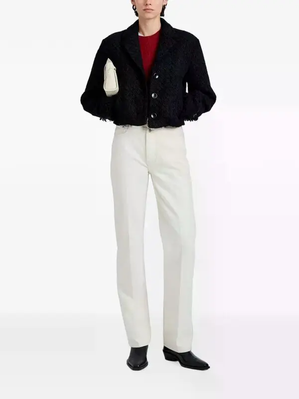 Proenza Schouler White Label Nima Jacket In Basket-weave