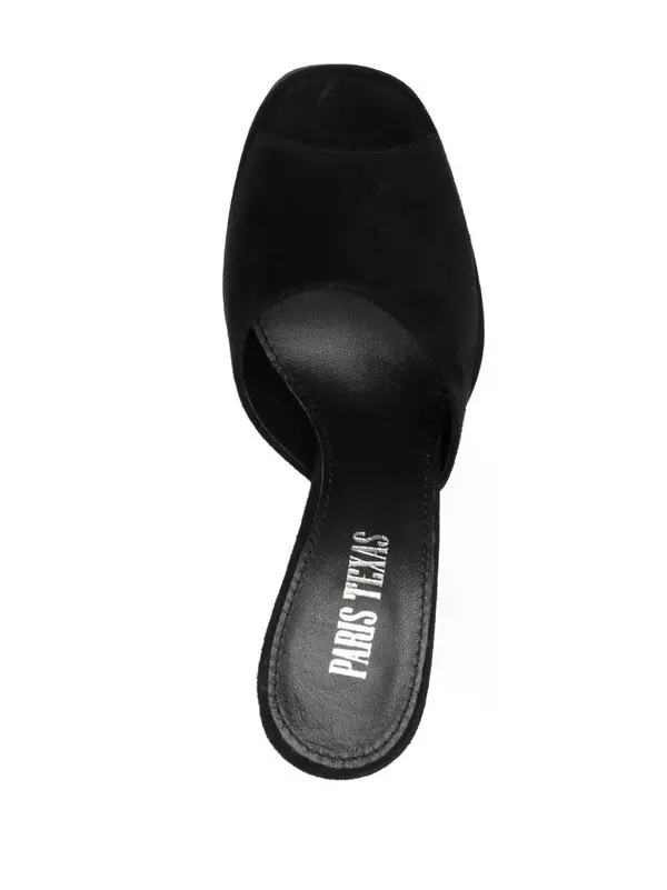 Paris Texas 155mm Peep-toe Stiletto-heel Sandals