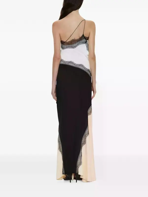 Christopher Esber Keira Lace-trim Maxi Dress