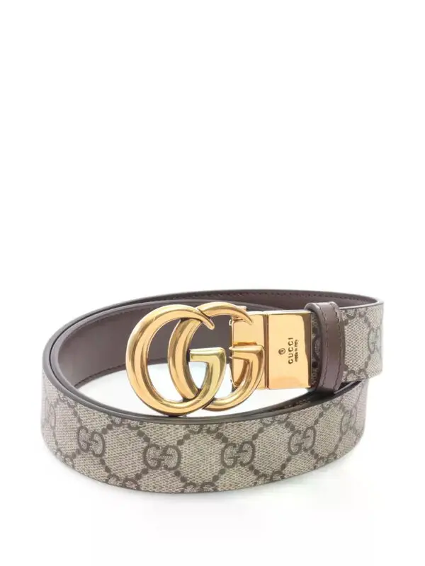 Gucci Gg Marmont Belt - Neutrals