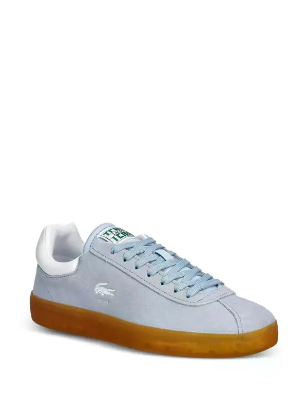 Lacoste Suede Logo-embroidered Sneakers