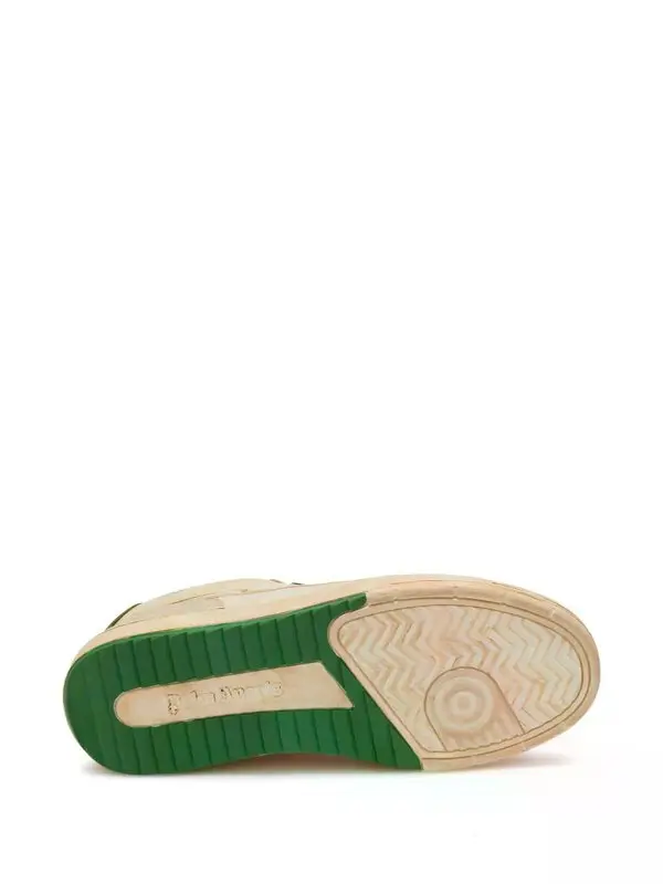 Palm Angels University Distressed Low-top Sneakers
