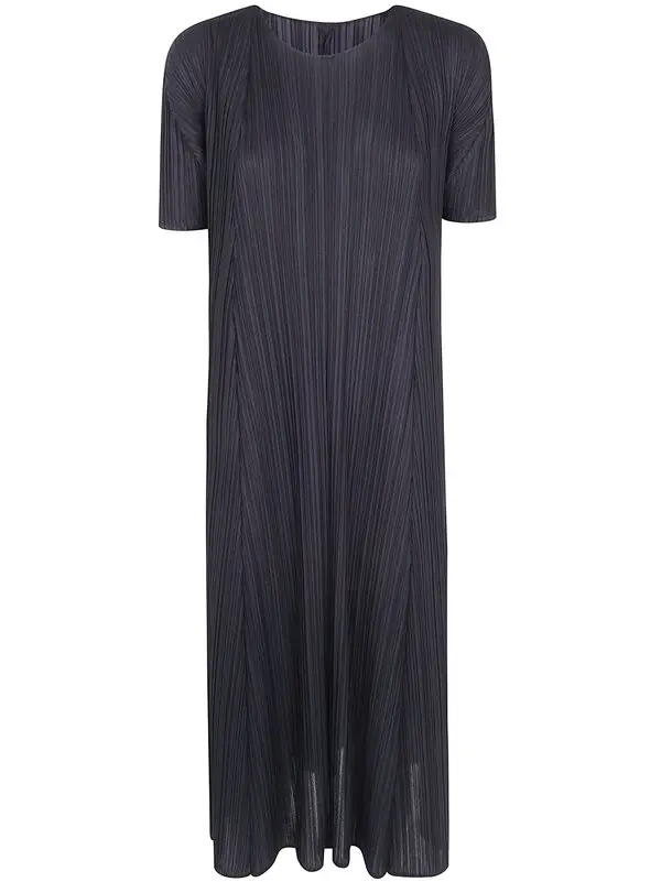 PLEATS PLEASE Polyester Pleated Dress