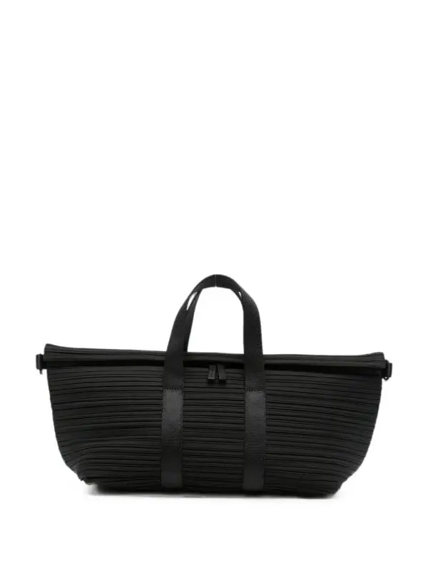 PLEATS PLEASE Pleated Boston Bag - Black