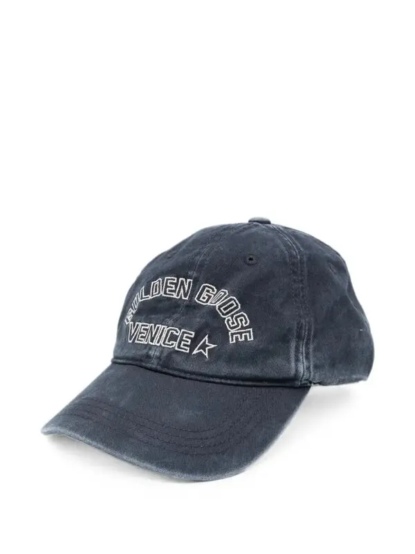 GOLDEN GOOSE Cap Washed Cotton Twill "journey Baseball