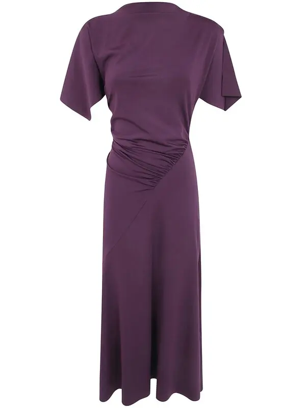 Victoria Beckham Dress Cap Sleeve "1326jdr007350a - Black
