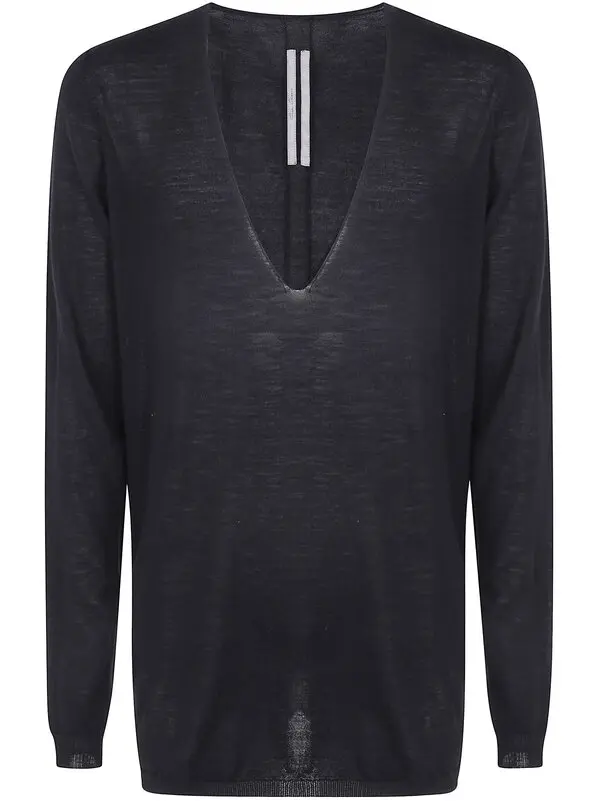 Rick Owens Sweater V-neck "oversized V