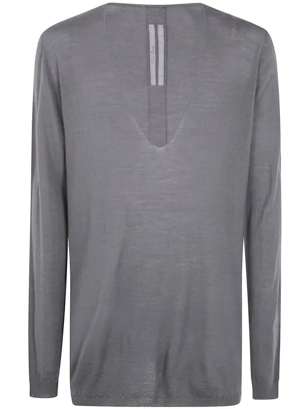 Rick Owens Sweater Wool "oversized V
