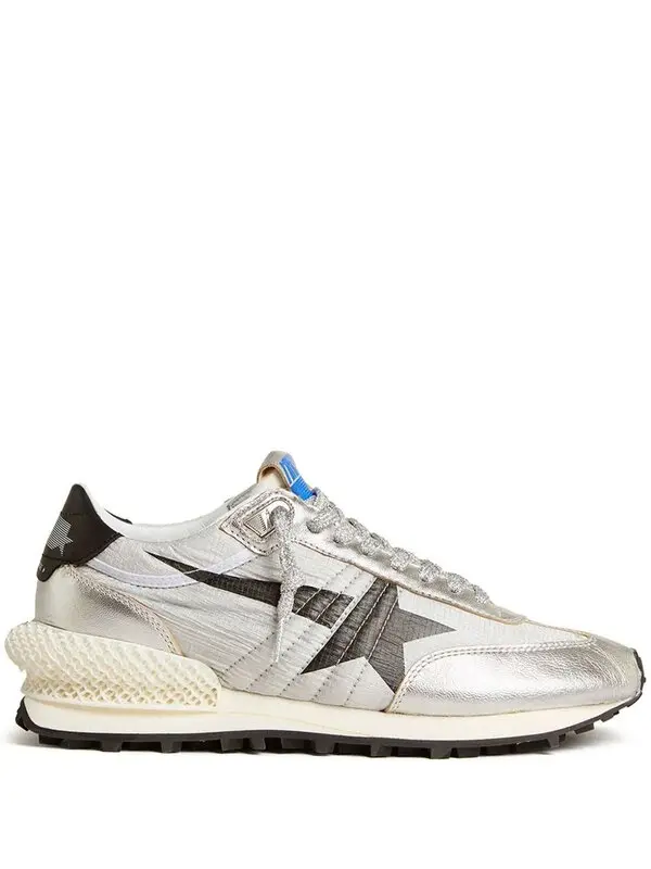 GOLDEN GOOSE Trainers Upper Nylon Laminated Toe "running Marathon - Gray