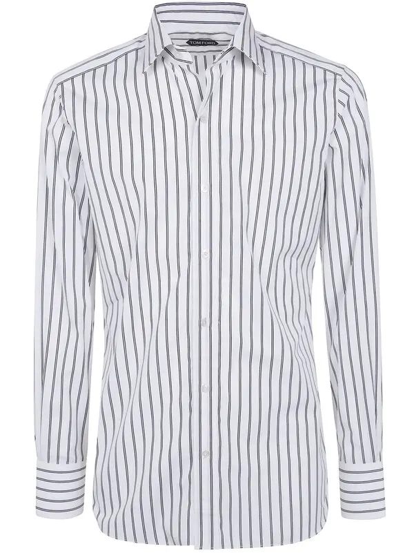 TOM FORD Shirt Slim Fit "popeline Stripe