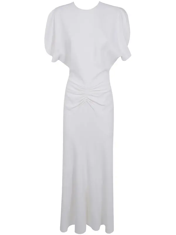 Victoria Beckham Viscose Dress - White