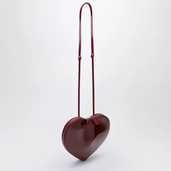 Alaïa Dark Patent Leather Le Coeur Bag
