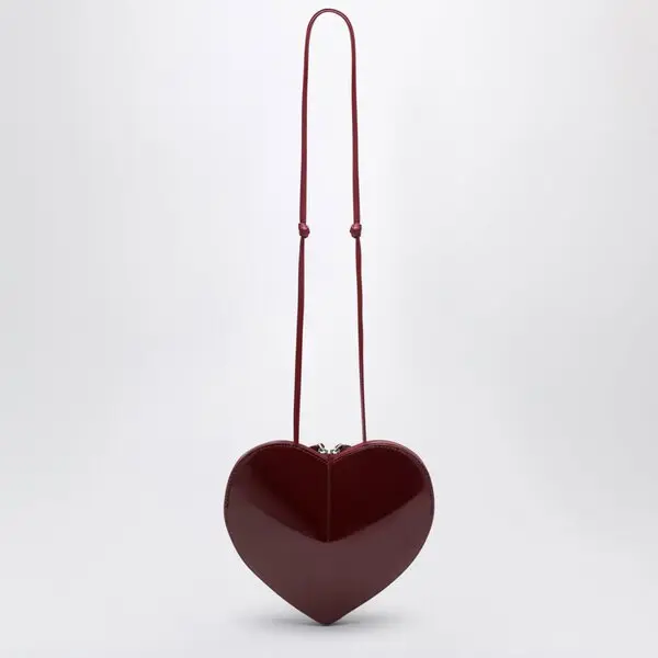 Alaïa Dark Patent Leather Le Coeur Bag