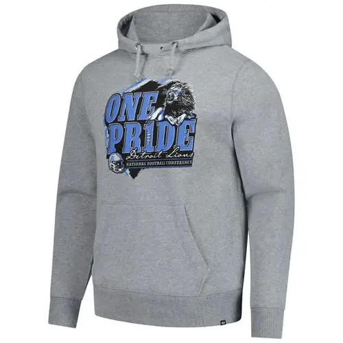 '47 47 Detroit Lions Regional Headline Pullover Hoodie