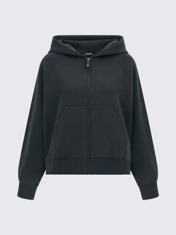 Max Mara Cotton-blend Zip-up Hoodie