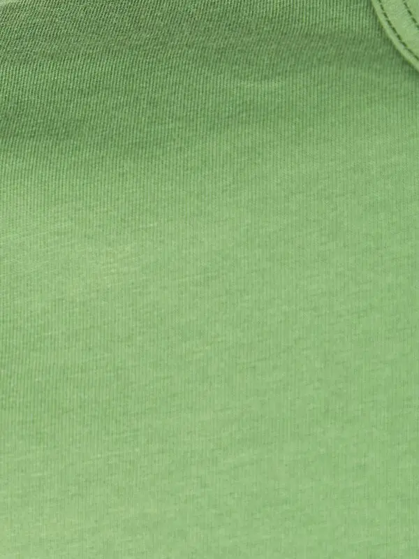 Comme Des Garçons Crewneck Short-sleeved Cotton T-shirt - Green