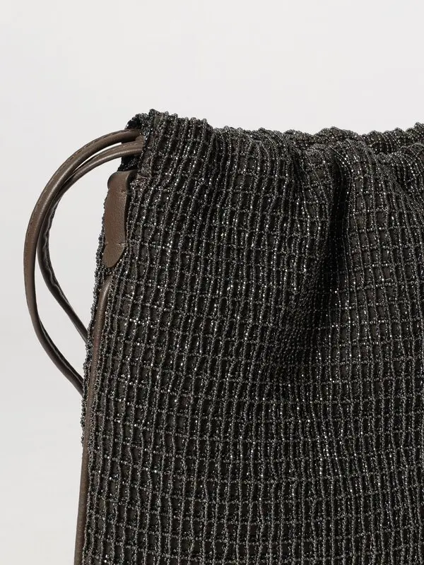 Brunello Cucinelli Leather Shoulder Bag