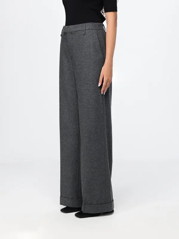 Brunello Cucinelli Wide-leg Palazzo Trousers In Virgin Wool And Cashmere